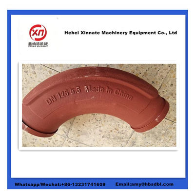 Big Bend Radius Ground Floor Concrete Pump Elbow DN125 DN150